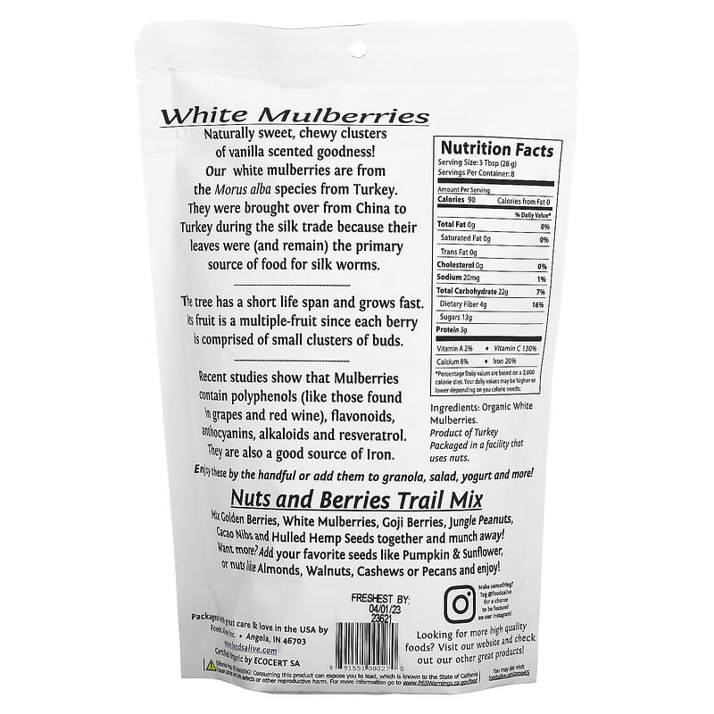 Thực phẩm bổ xung & Vitamin Foods Alive chính hãng