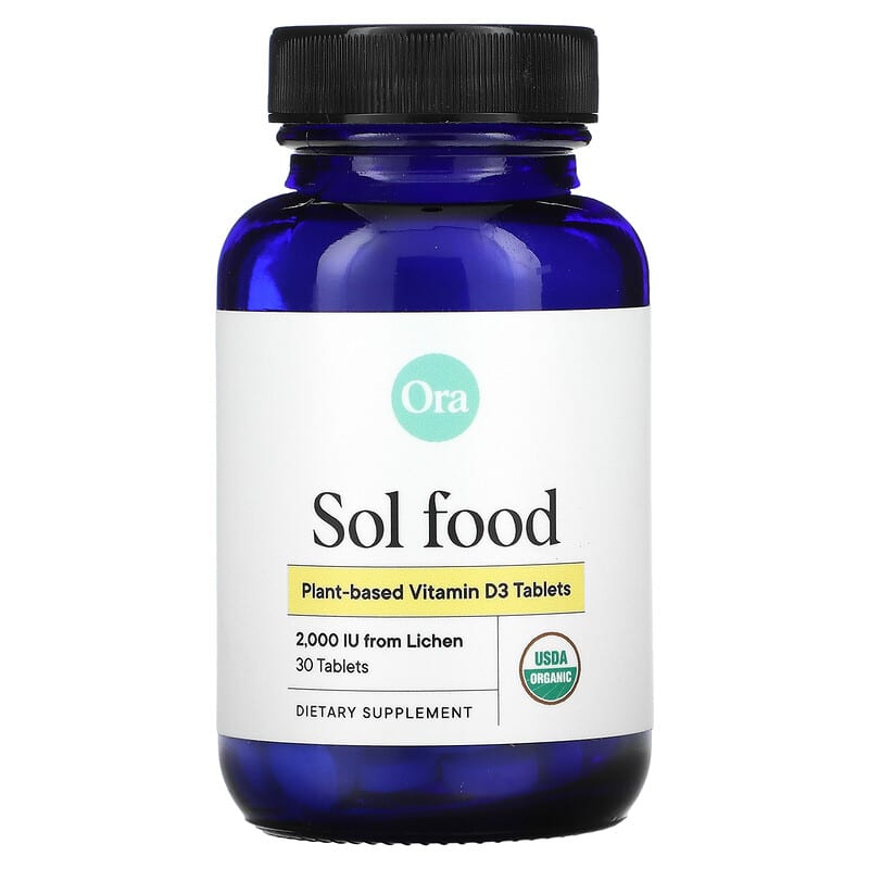 Ora Sol Food Plant-Based Vitamin D3 2.000 IU 30 Tablets Sale giá Rẻ ...